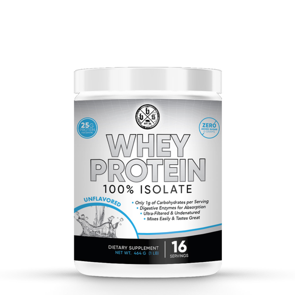 Whey Protein Isolate Powder (Unflavored) – Better Body Sports